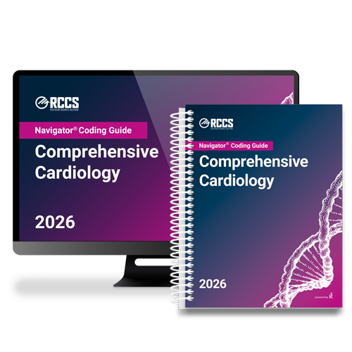 2026 Comprehensive Cardiology Coding Guide | Navigator® by RCCS – RCCS Store