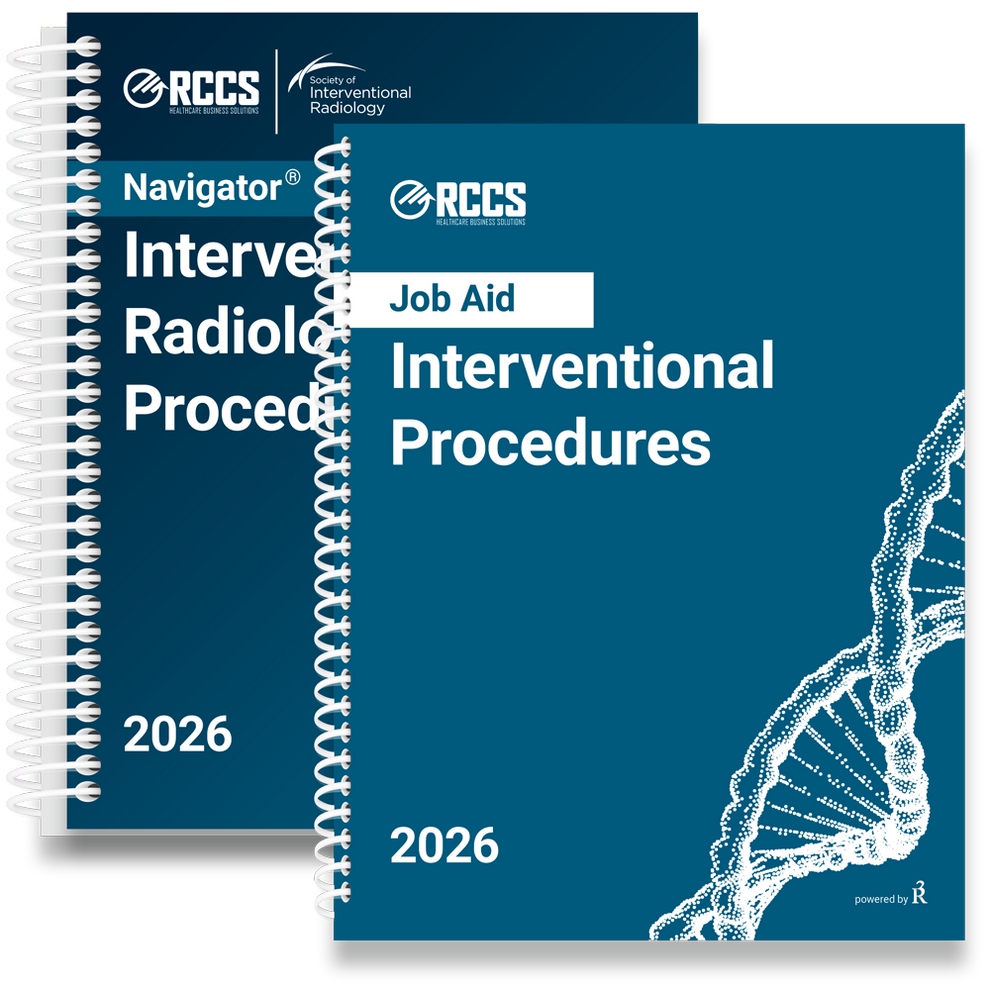 2026 Interventional Radiology Coding Guide | Navigator® by RCCS – RCCS Store