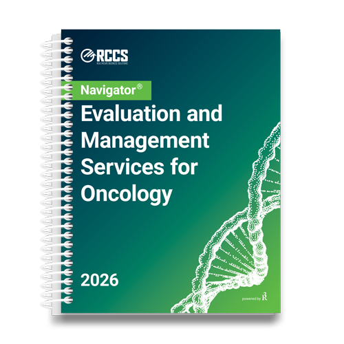 2026 Oncology E/M Coding Guide | Navigator® by RCCS – RCCS Store